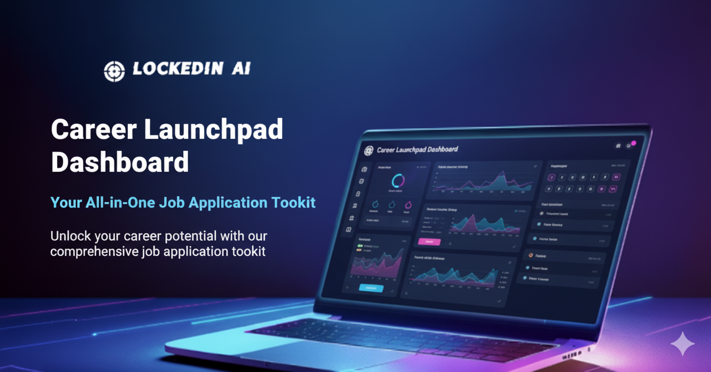 Career Launchpad Dashboard - Your All-in-One Job Application Toolkit